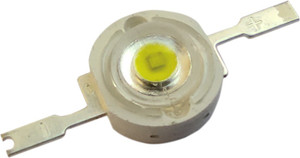 Wizzo (Pack of 100 Pieces) 3 Watt DC 3V Super Bright Cool White SMD LED ...