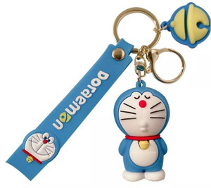 BORING DOREMON Premium Build Quality Car & Bike Keychain Key Chain ...