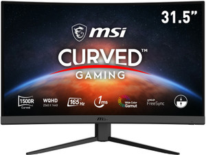 MSI Optix G 81.28 cm (32 inch) Curved Quad HD LED Backlit VA Panel ...