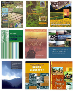 NCERT Geography Set TextBooks Class 6 To 12 Book Set (English Medium ...