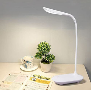 Prachi Desk Study lamp Rechargeable Led Touch On Off Switch Student ...