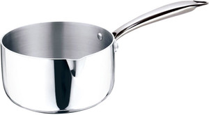 Baltra Triply saucepan Stainless Steel Sauce Pan 14 cm diameter 1.2 L ...