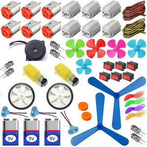 EBRAND ONE Motor Kit, Science Project Kit, Electronic Learning Kit for ...