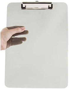 Flipkart.com | madisclub Transparent Acrylic Clip Board