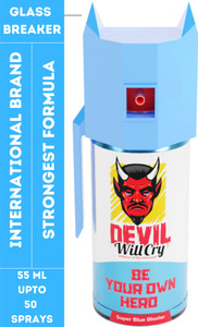 Devil Will Cry Pepper Safety Device Blue with glass breaker cap and ...