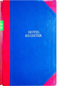 LRS Hotel Record Register - 100 Page - 1200 Entries - Leather Binding ...