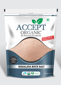 ACCEPT ORGANIC Rock Salt Powder Rock Salt Price in India - Buy ACCEPT ...