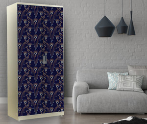 Decoration Designs 213.36 cm Almirah Sticker Self Adhesive Sticker ...