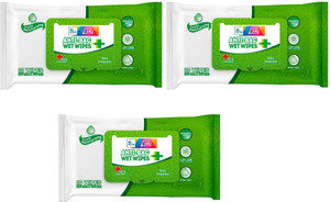 Apollo Hygiene Plus Anti Bacterial Wet Wipes 3 Packet Price in India ...