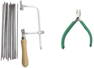 TOOLBUX Pack of 2 Items : Hex Saw Adjustable and Cutter Plier - Pack of ...