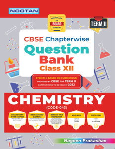 Nootan CBSE Question Bank Chemistry Class-12th (Term 2): Buy Nootan ...
