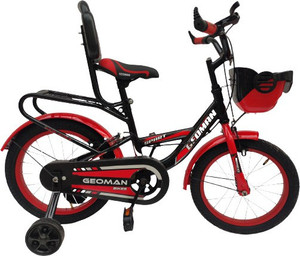Geoman Spart Kids Ranger Carrier Bike with Basket 14 T (inch) BMX Cycle ...