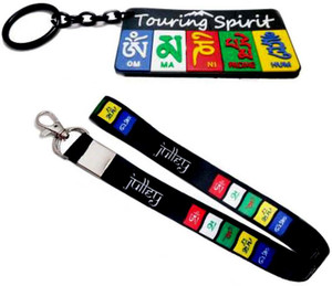 MinCraftindia Tibetan Ladakh Prayer Words Keychain and tag Key Chain ...