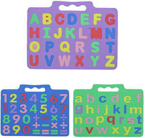 Mt hub Eva Foam 123 & ABC Learning Board Play Puzzle Mat for Kids Price ...