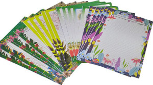 Flipkart.com | ROYALSHOP A4-100 DESIGNER SHEETS ONE SIDE RULED ONE SIDE ...