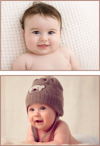 Set of 2 Cute Baby Posters [Large Size: 17 X 24 Inches] Paper Print ...