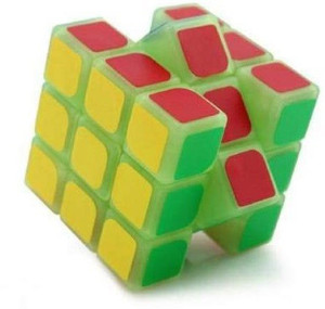 Spark Cube 3x3 RADIUM SPEED CUBE STICKER PUZZLE FOR GIRLS BOYS ADULTS ...