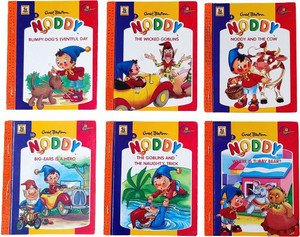 Noddy Story Book Set Of 6 By Enid Blyton , Bumpy Dog's Eventful Day ...