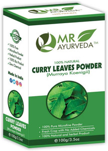 MR Ayurveda Curry Leaves Powder | Kadi Patta Powder | Natural Hair ...