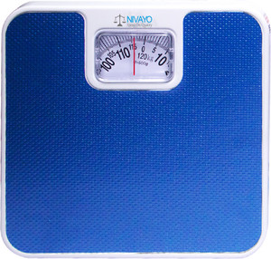 NIVAYO Analog Weight Machine For Human Body, Capacity 120Kg Mechanical ...