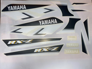 SBA YAMAHA RXZ 5 SPEED STICKER KIT Bike Tank Pad Price in India - Buy ...