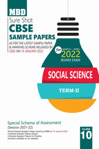 Social Science CBSE Sample Paper Class-10 MBD Term-2: Buy Social ...