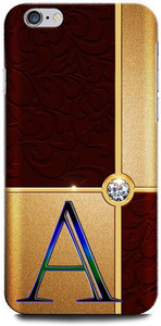 INTELLIZE Back Cover for APPLE iPhone 6 A, A LETTER, A DESIGN, A ...