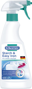 Dr. Beckmann Starch & Easy Iron Iron Spray for a Smooth Crisp Finish ...