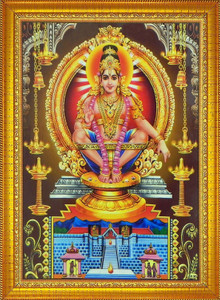CRAFTSCORNER Lord Ayyappa Swamy Religious Frame Price in India - Buy ...