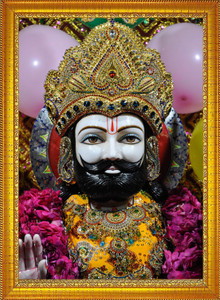 CRAFTSCORNER Baba Ramdev ji maharaj Religious Frame Price in India ...