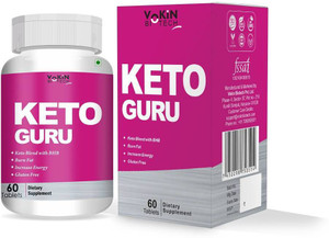 Vokin Biotech Keto Guru Tablets for weight loss Price in India - Buy ...