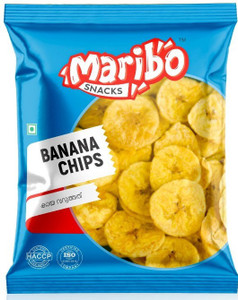 maribo snacks YELLOW BANANA CHIPS SALTED 170 GRAMS Chips Price in India ...