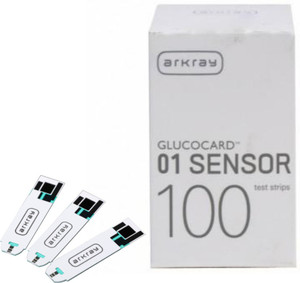 Arkray Glcard 01 Mini / Mini+ 100 Glucometer Strips Price in India ...