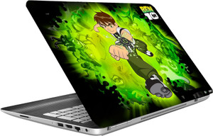 Lappy BEN 10 Laptop Skin Compatible with All Laptop Dell/Acer/HP Vinyl ...