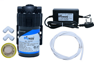 bioway 100GPD RO DIAPHRAGM BOOSTER PUMP + 24V 1.5AMP SMPS + 1/4 PIPE ...