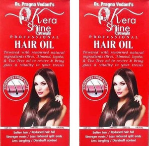 Dr. Pragna Vedant's Kera Shine Professional Hair Oil (Pack Of 2, 100 ml ...