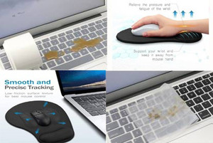 miup Laptop Keyboard Skin with Ergonomically Designed Non-Slip Mouse ...