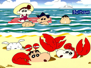 shinchan poster Waterproof Vinyl Sticker Poster Photographic Paper ...