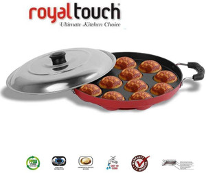 Royal Touch Gas Compatible Non-Stick 12 Cavities Appe Maker with ...