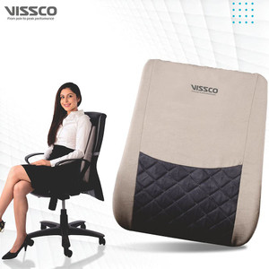 VISSCO Smart Orthopaedic Back Rest - Pain Relief Pillow , Car Seat ...