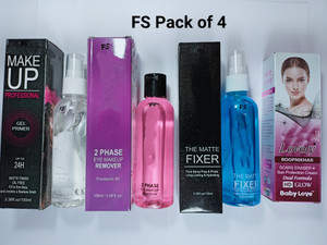 FS Make up Fixer + Make up Primer + Make up Remover + face cream Price ...
