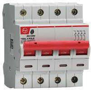 L&T Four Pole isolator 63A BF406300 MCB Price in India - Buy L&T Four ...