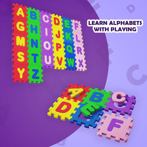 LEVIATHAN Baby Soft Foam Mats ABCD Number Interlocking Playmat Toys Eva ...