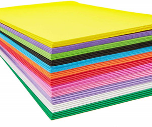 Flipkart.com | Eclet 100 pcs A4 Size Color Sheets (10 Sheets Each Color ...