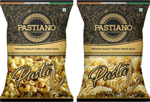 PASTIANO MACARONI AND BIG FUSILLI DURUM WHEAT PASTA- 1 KG PACKET EACH ...