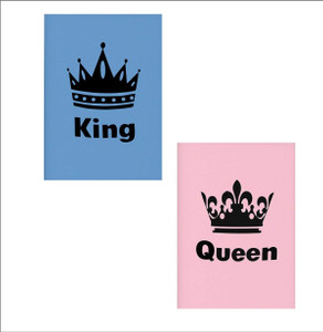 king & queen Poster - Design | Set of 2 Posters | Unframed ( 45Cm X ...