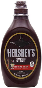 HERSHEY'S SPECIAL DARK MILDLY SWEET CHOCOLATE SYRUP IMPORTED MADE IN ...