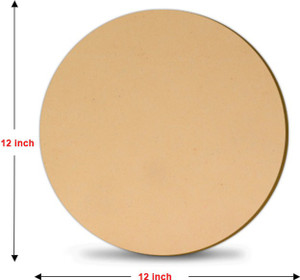 ART AND CRAFT MDF Wood 12 Inch 6 Circles for Resin Art, Mandala Art ...