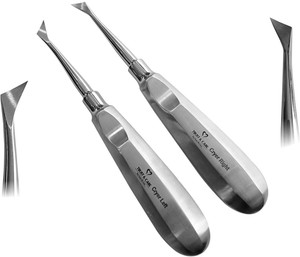 TRUST & CARE Standard Root Elevator Cryer Set Of 2-Pcs Dental Elevator ...