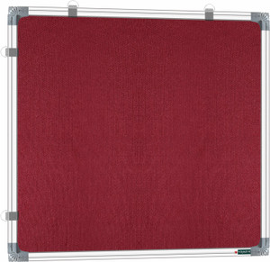 YAJNAS 2X2 Feet Premium Material Maroon Notice Board| Bulletin Board ...